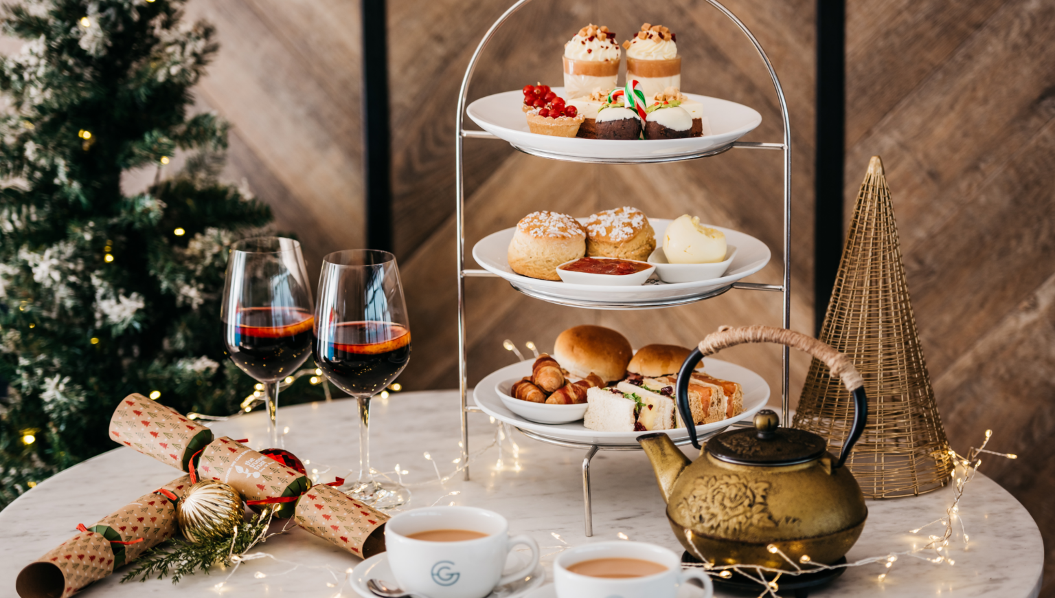 Christmas Afternoon Tea in Cornwall - Festive Afternoon Tea